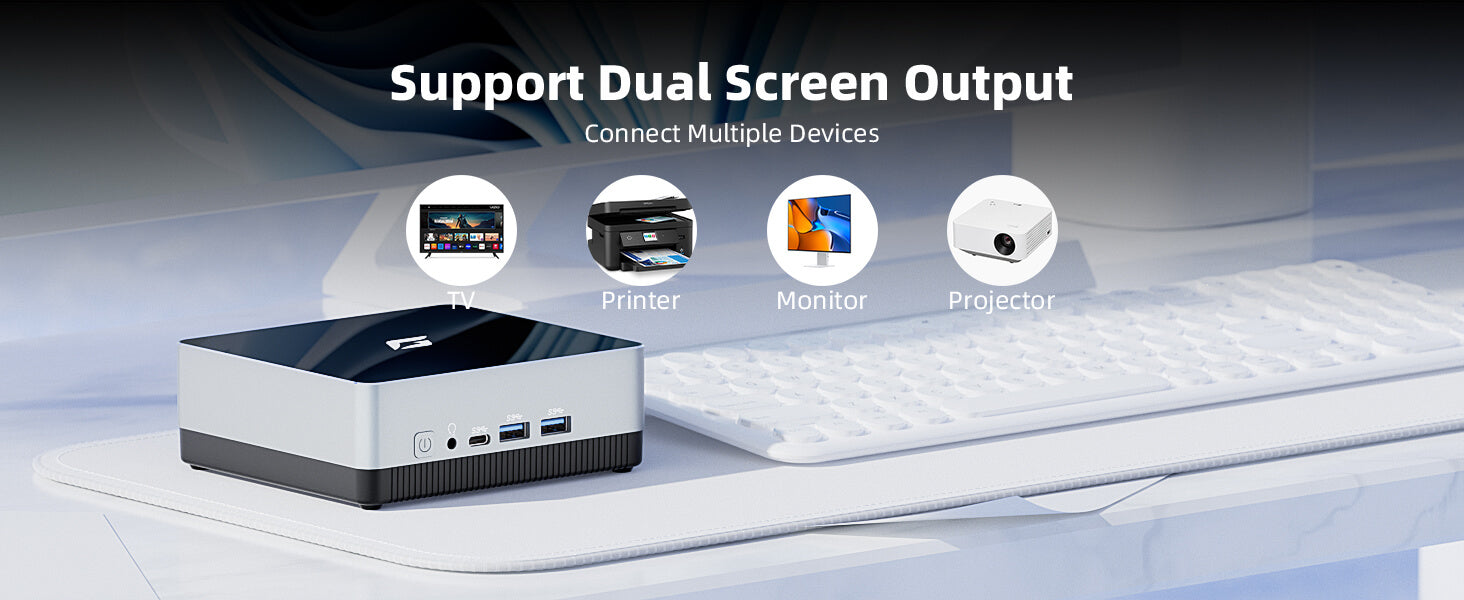 Desktop Mini Computer N100 Processors Nano A1 Win 11 Pro 8GB – CyberGeekPC