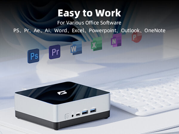 Micro Computer Nano A1 Intel Alder Lake N100 Windows 11 Pro Desktop ...